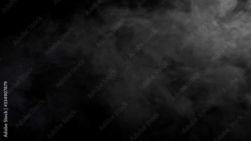 Fog mist haze smoke on black background Stock Photo | Adobe Stock