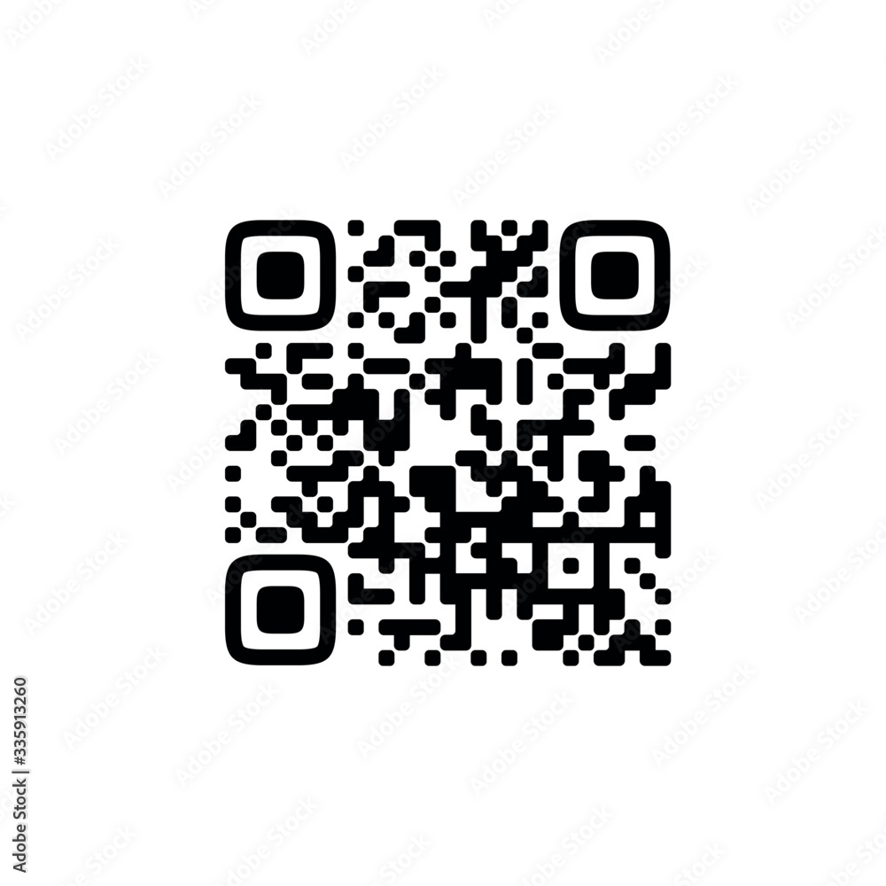 Sample qr code icon - Vector Stock Vector | Adobe Stock