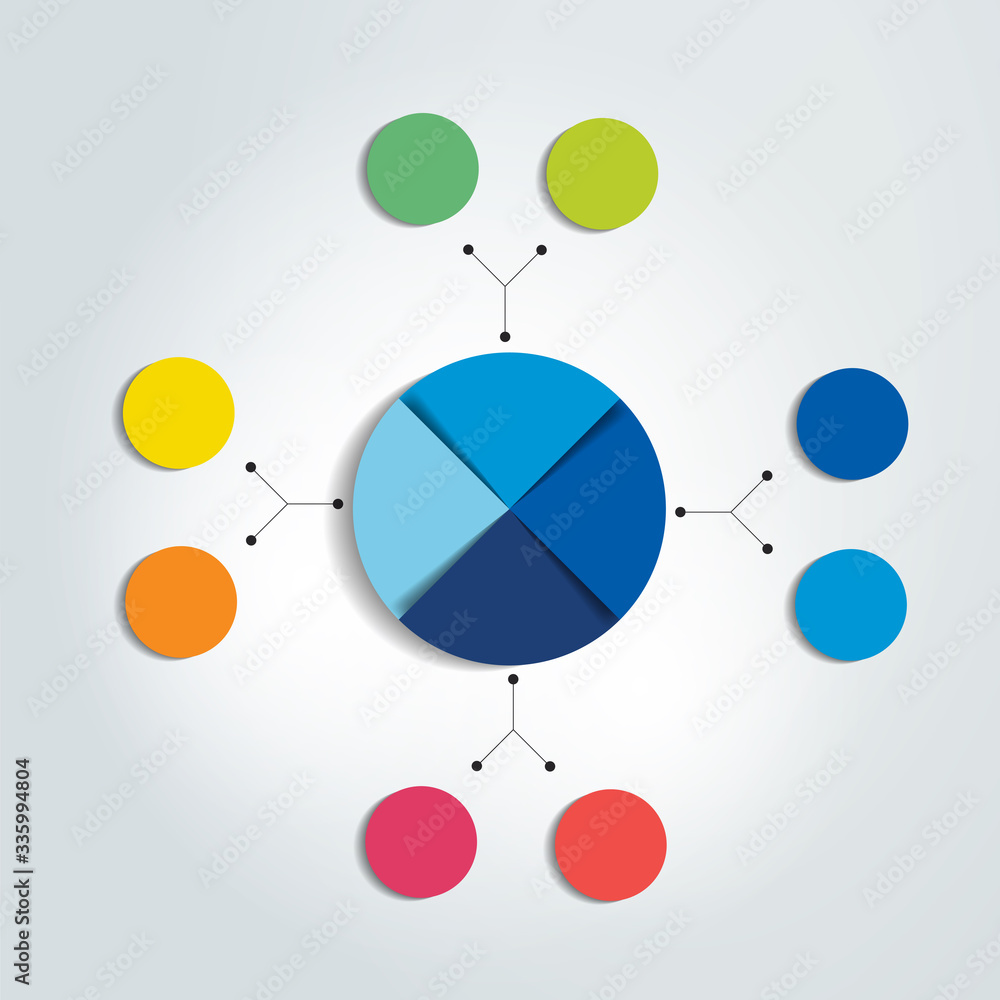 เวกเตอร์ Stock Flowchart diagram, scheme. Infographic element. | Adobe ...
