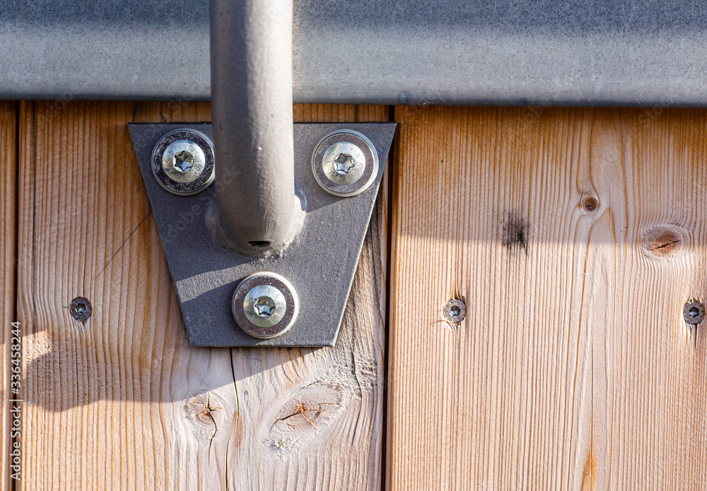 Stock-Foto „Elementy montazowe mostu. Konstrukcja stalowa. Sruby i ...