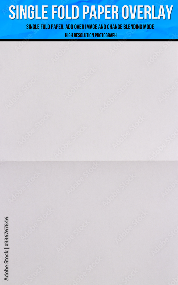 Paper fold - Paper overlay detailed texture and paper folds Stock Photo ...