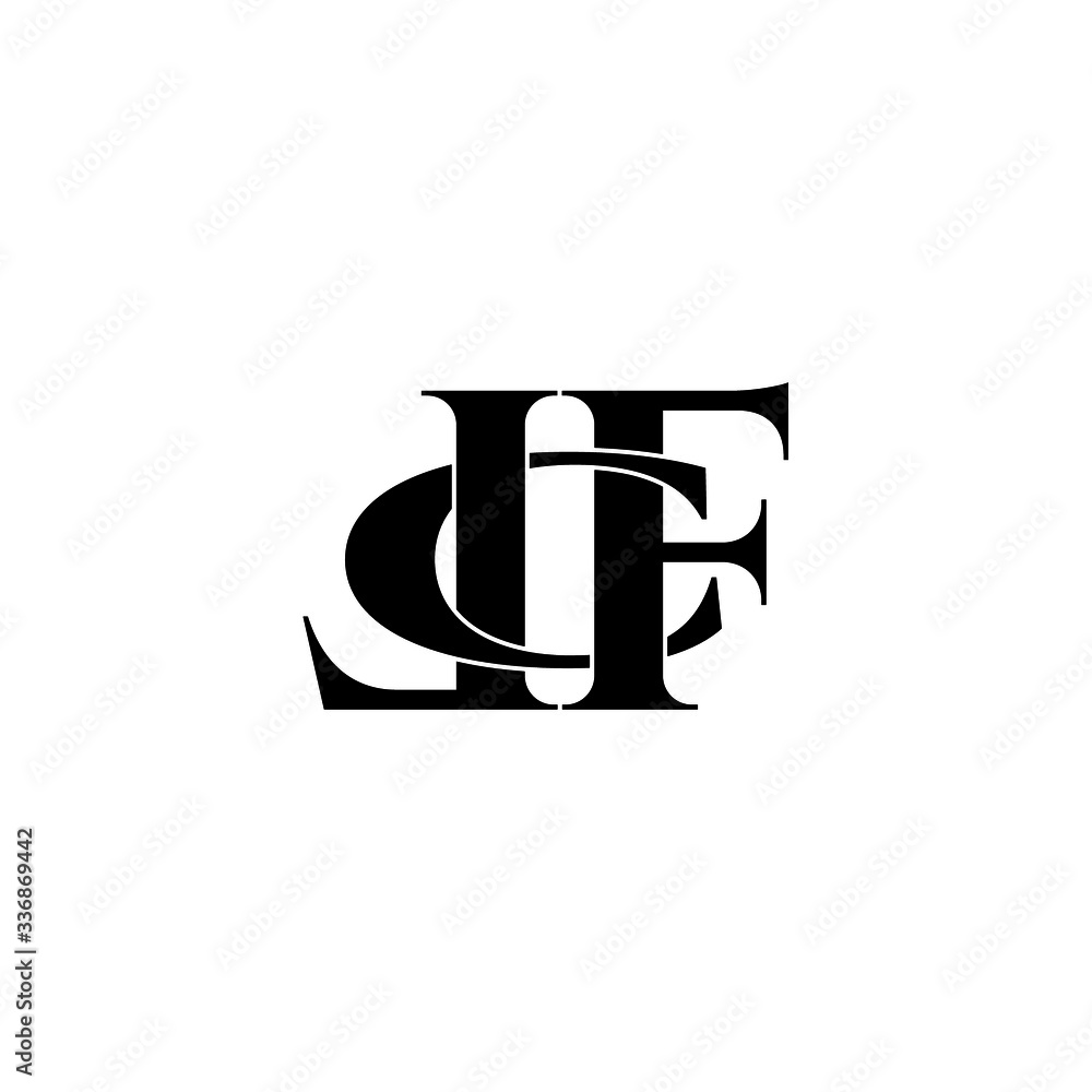 lfc letter original monogram logo design Stock Vector | Adobe Stock