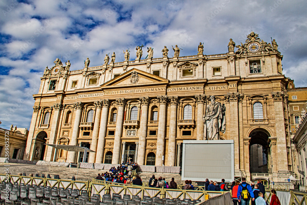 St Peters Basilica, Vatican, a masterpiece, beautiful and breathtaking ...