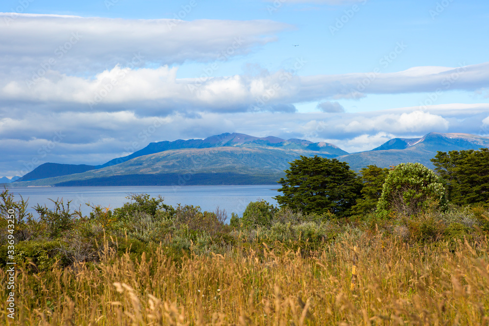 Zdjęcie bez tantiem: Punta Arenas, Chile. Nature of the Strait of ...