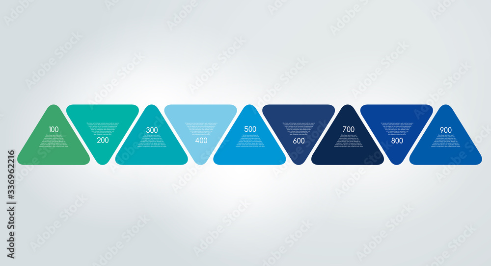 Timeline, table, schedule, template, infographic. Stock Vector | Adobe ...