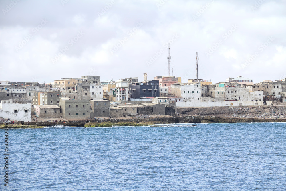 MOGADISHU, SOMALIA : View of Mogadishu, Mogadishu is the capital city ...