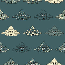 Puppy Dog Pattern Backing Paper Free Stock Photo - Public Domain Pictures