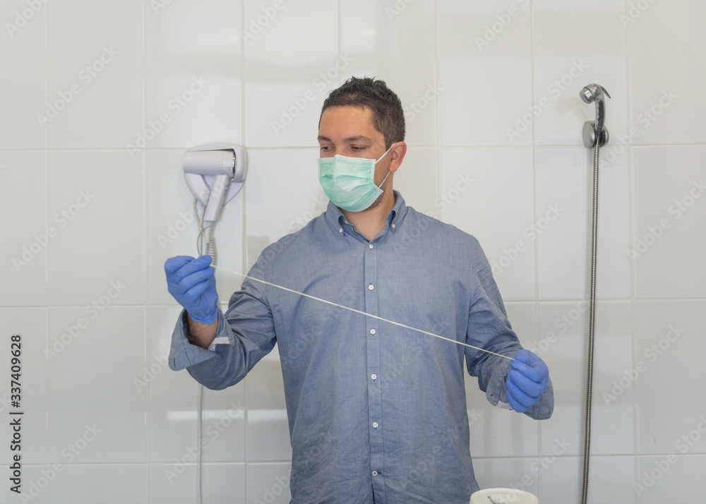 Doctor preparing a deceased at the funeral home Stock Photo | Adobe Stock