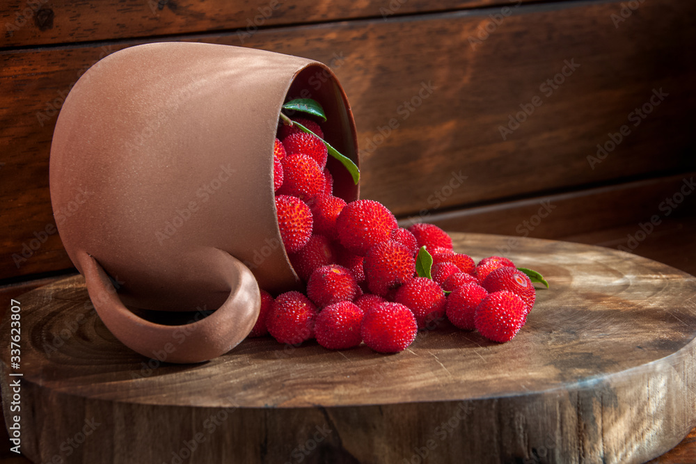 Morella rubra, Myrica rubra, yangmei, Chinese Bayberry, Japanese ...