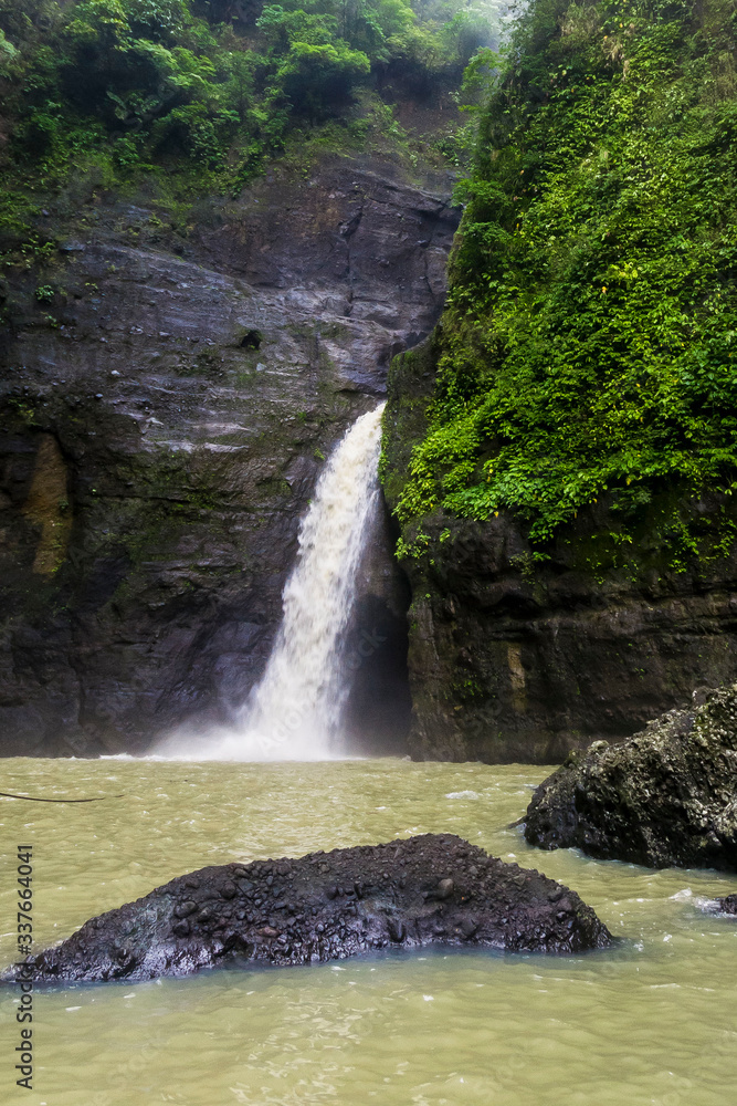 Cavinti Falls or also known as Pagsanjan Falls, one of the main tourist ...