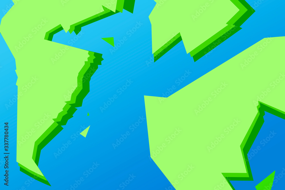 Mappa Mundi World map illustration vector Stock Illustration | Adobe Stock