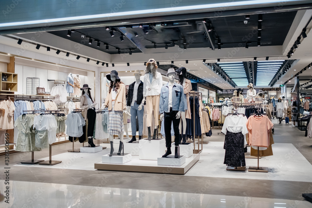 clothes store Stock Photo | Adobe Stock
