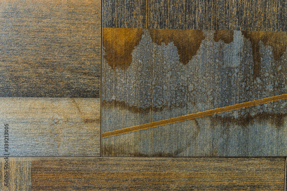 stylish tile with rust drip pattern,dark marble tiles with rusty ...