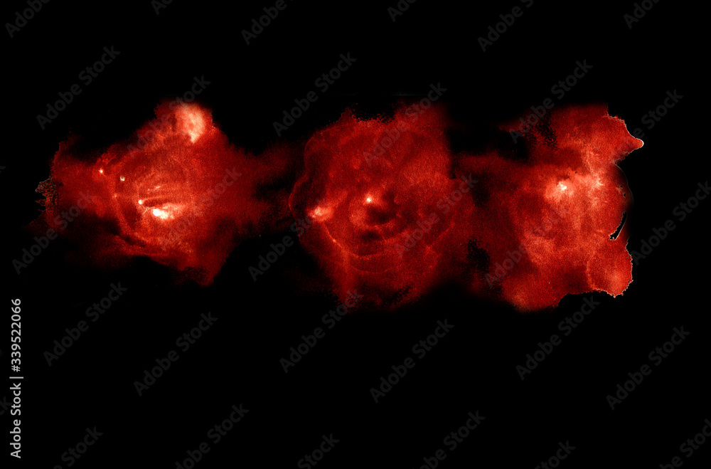 black and red cosmic shining background Stock Illustration | Adobe Stock