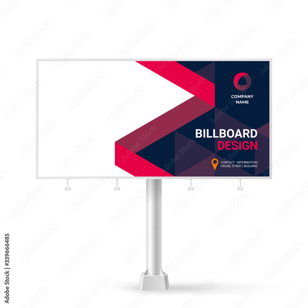Billboard sign, banner design ideas for outdoor advertising ...