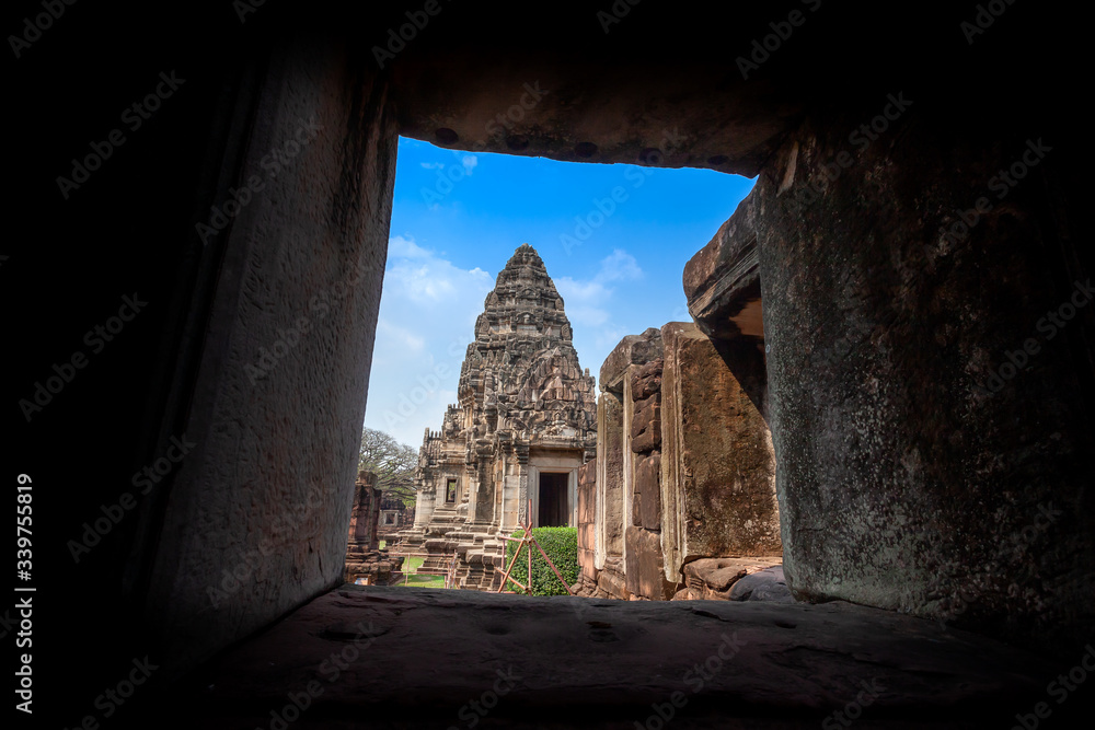 Rock Castle Phimai Sanctuary largest Khmer temples Park and the ancient ...