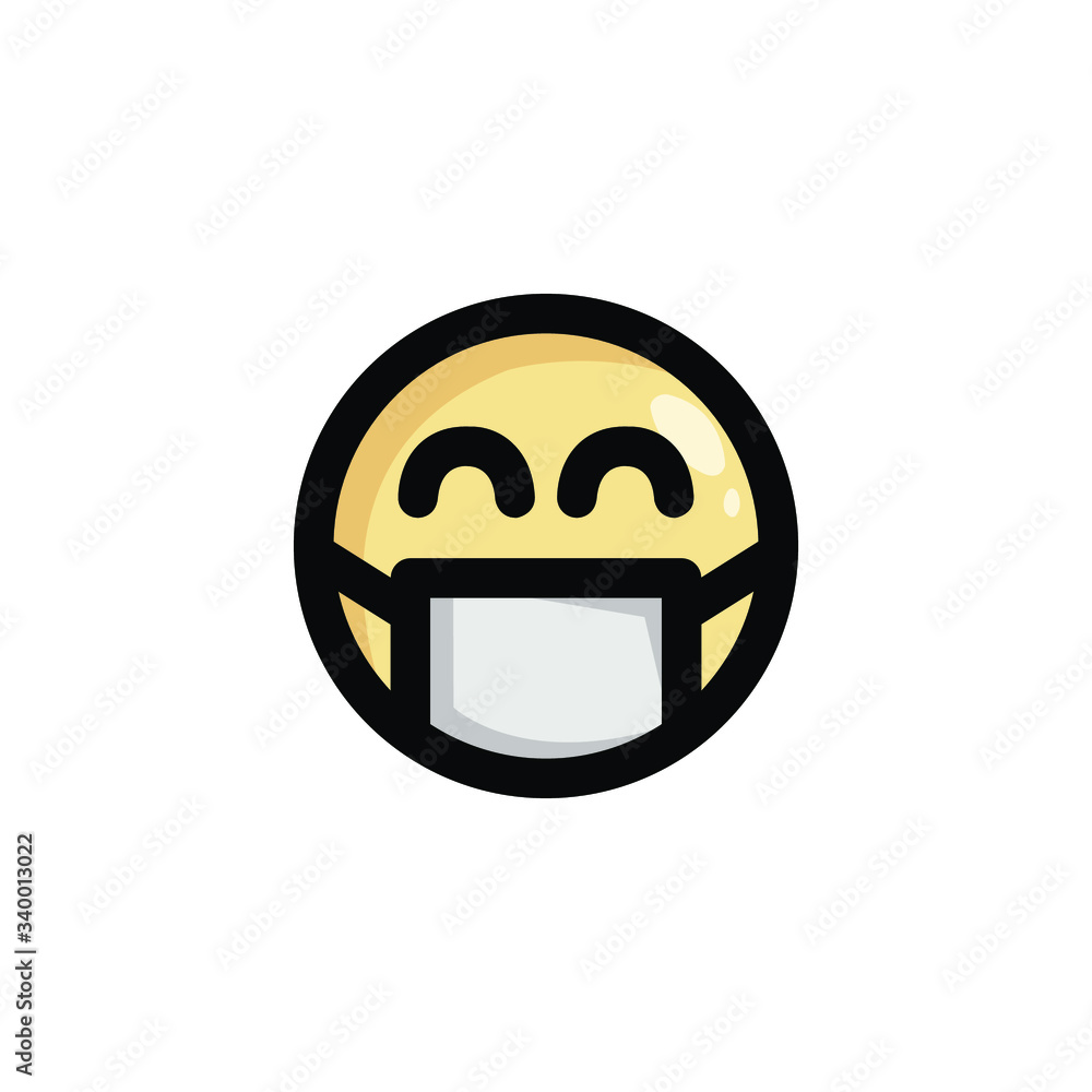 Doctor Emoji , Happy Emoticon. Stock Vector | Adobe Stock