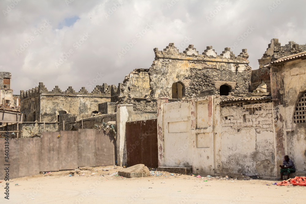 MOGADISHU, SOMALIA : View of Mogadishu, Mogadishu is the capital city ...
