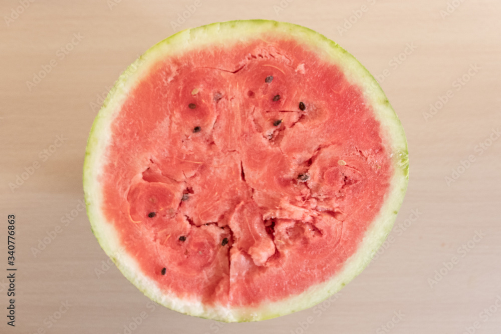 El rico sabor de una sandía y un jugo de sandía. No tiene precio este ...