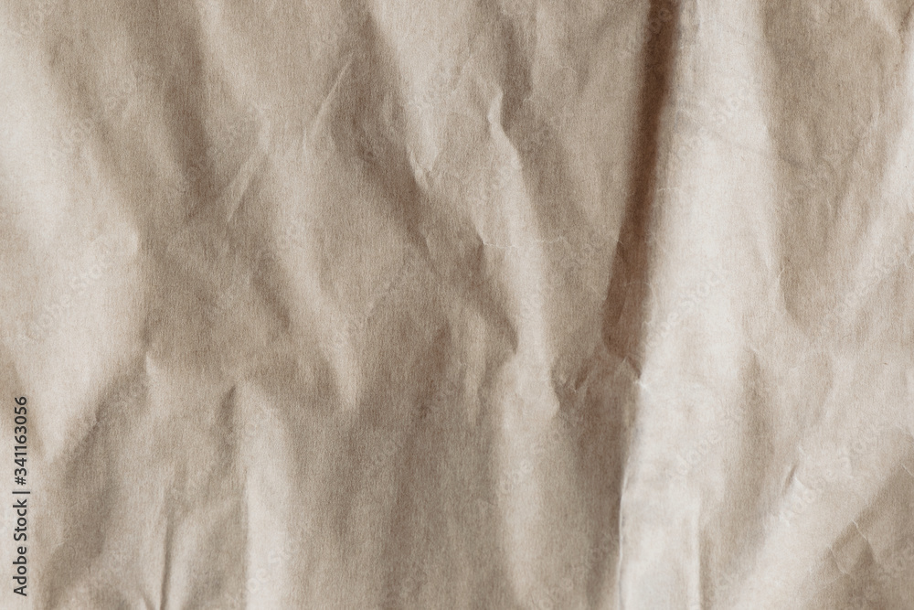 Scrunched up paper background Stock Photo | Adobe Stock