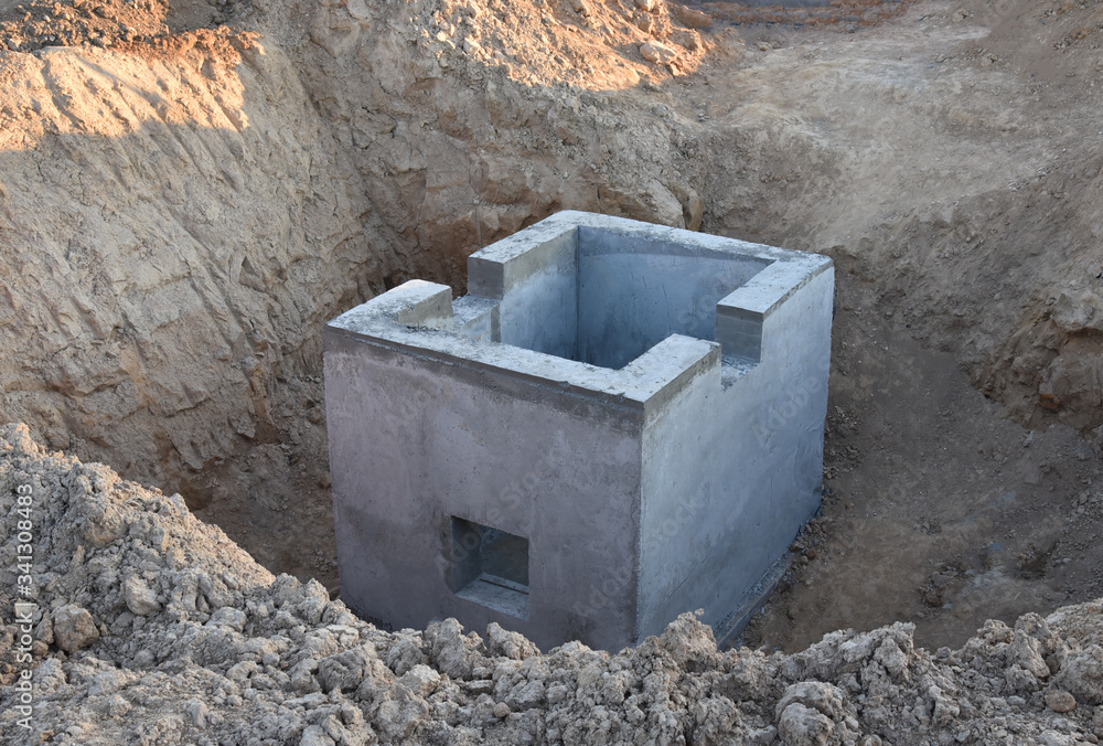 Construction of stormwater pits, sanitary sewer system distribution ...