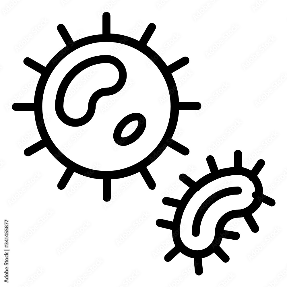 Microscopic View of infection germs and parasite Concept, Pathogens and ...