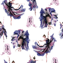 Ballerina Pastel Painting Art Print Free Stock Photo - Public Domain ...