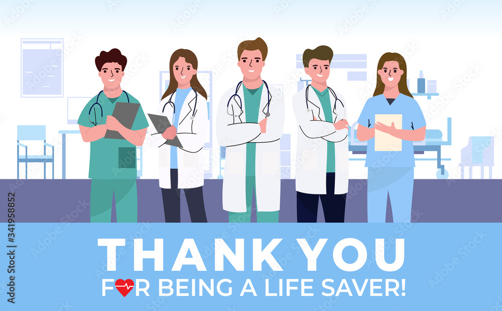 Thank you doctor and Nurses and medical personnel team for fighting the ...