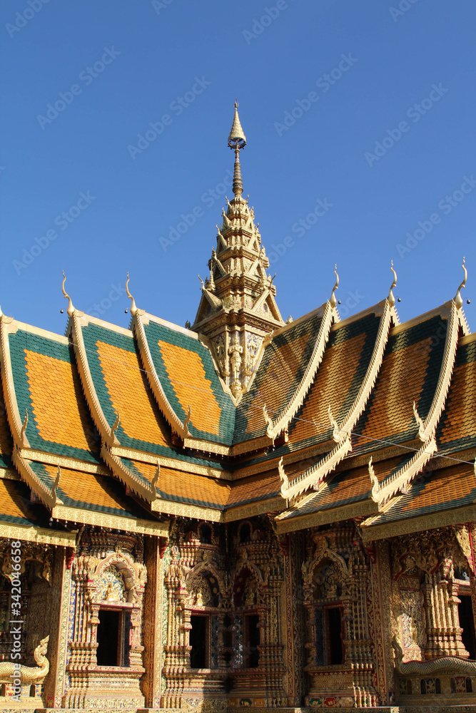 Church of Wat Phra Buddhabart Si Roy, Mae Rim District, Chiangmai ...