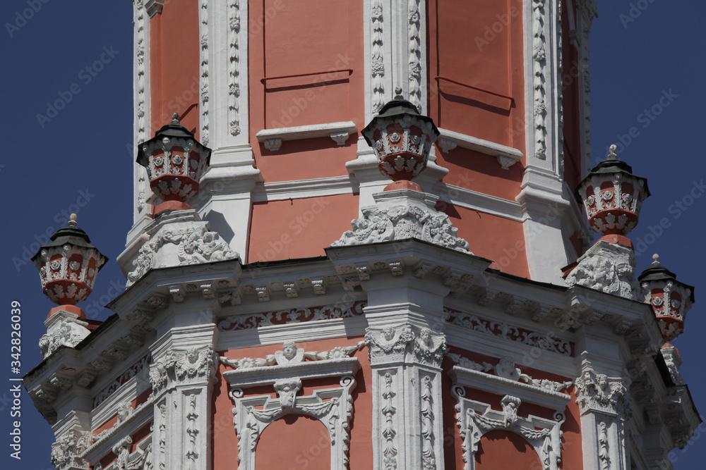 Detail of Menshikov Tower or Orthodox Church of Archangel Gabriel at ...