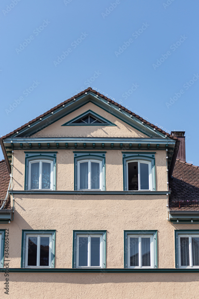 facades of historical framework buildings Stock Photo | Adobe Stock