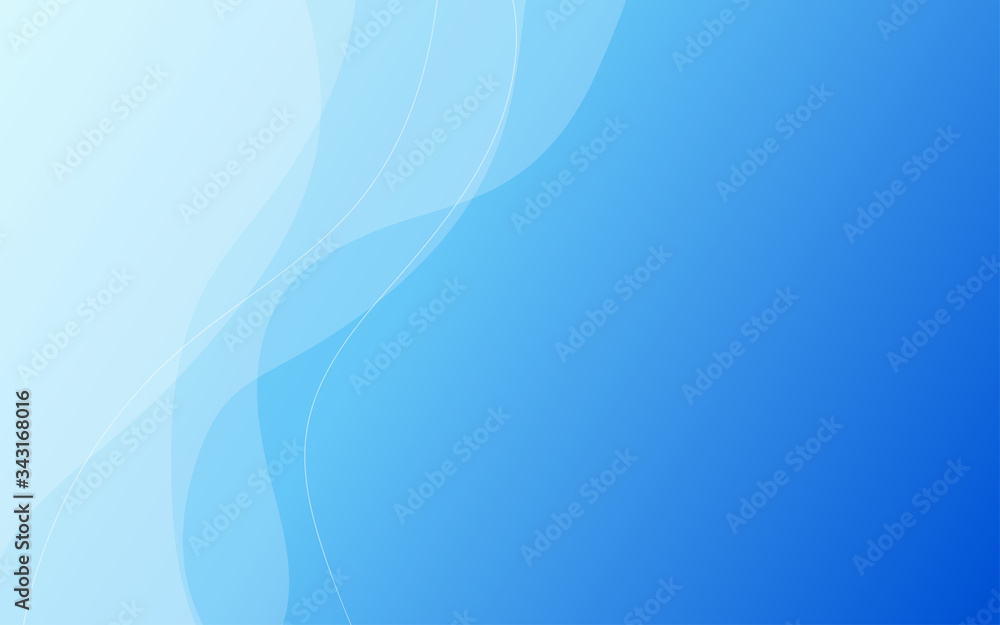 Vetor Abstract modern blue wave vector background do Stock | Adobe Stock