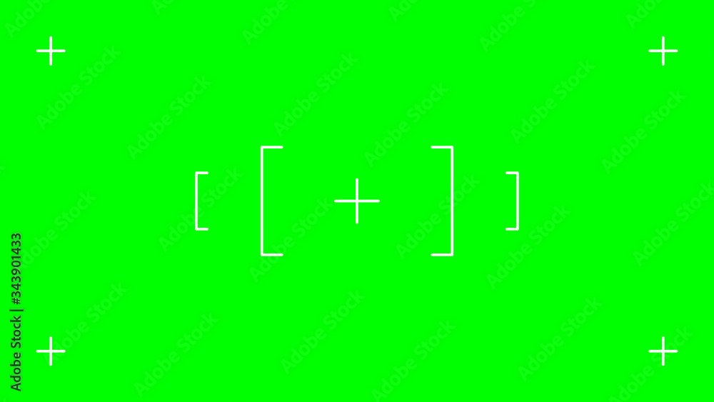 Green screen, chromakey background. Blank green background with VFX ...