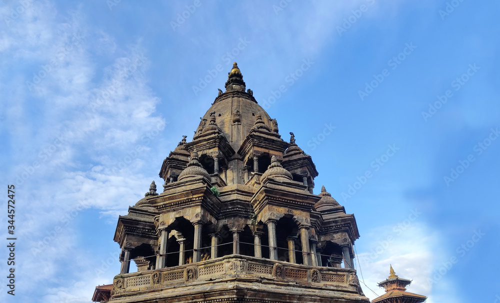 Krishna Temple or Krishna Mandir In Nepal, Patan Durbar Square, An ...