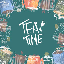 Tea Time Poster Free Stock Photo - Public Domain Pictures