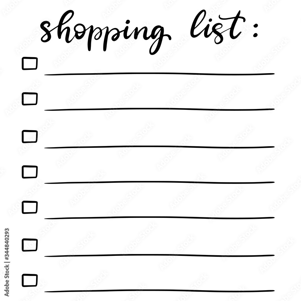 Hand drawn doodle set for Bullet journal vector illustration. Lettering ...