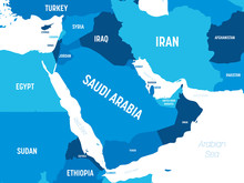 Middle East Map Free Stock Photo - Public Domain Pictures