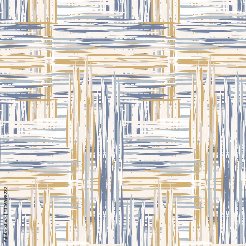 Seamless french blue woven texture seamless vector pattern. Linen ...