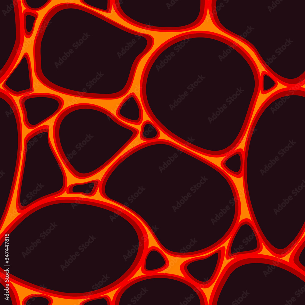 Lava texture seamless pattern Stock Vector | Adobe Stock