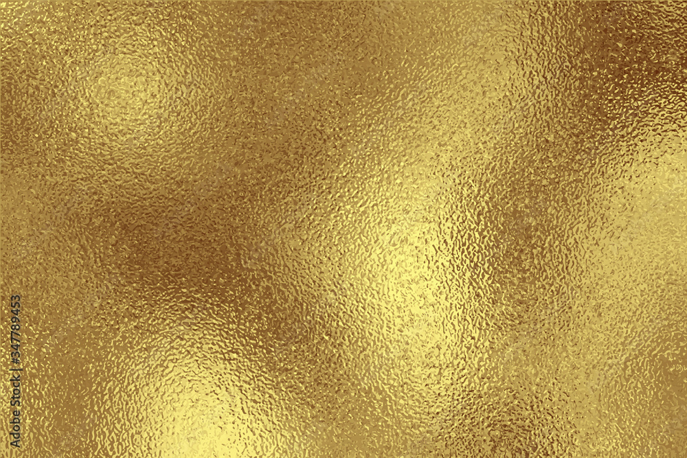 Gold metallic effect foil. Golden texture for design. Beautiful ...
