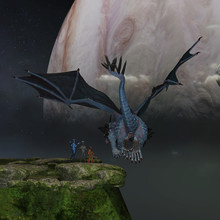 Dragon Gliding Free Stock Photo - Public Domain Pictures