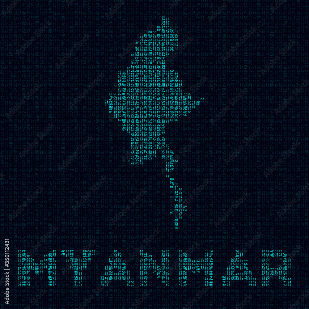 Myanmar tech map. Country symbol in digital style. Cyber map of Myanmar ...