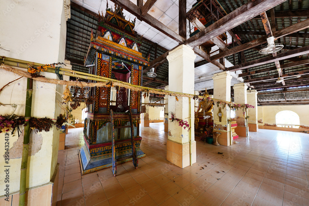 Wat Photharam an old temple built since reign of King Rama III by ...