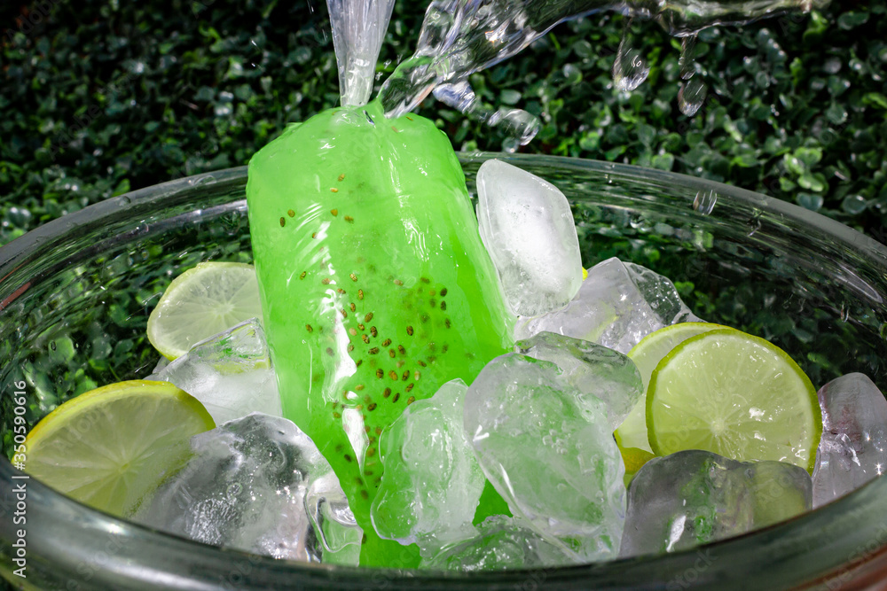 bolis, limón con chia, limón, splash, naranjú, congelada, juguito ...