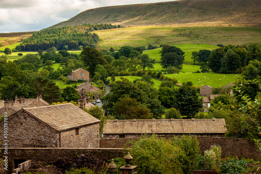 With ancient stone cottages, lush farmland and thick forests, Downham ...