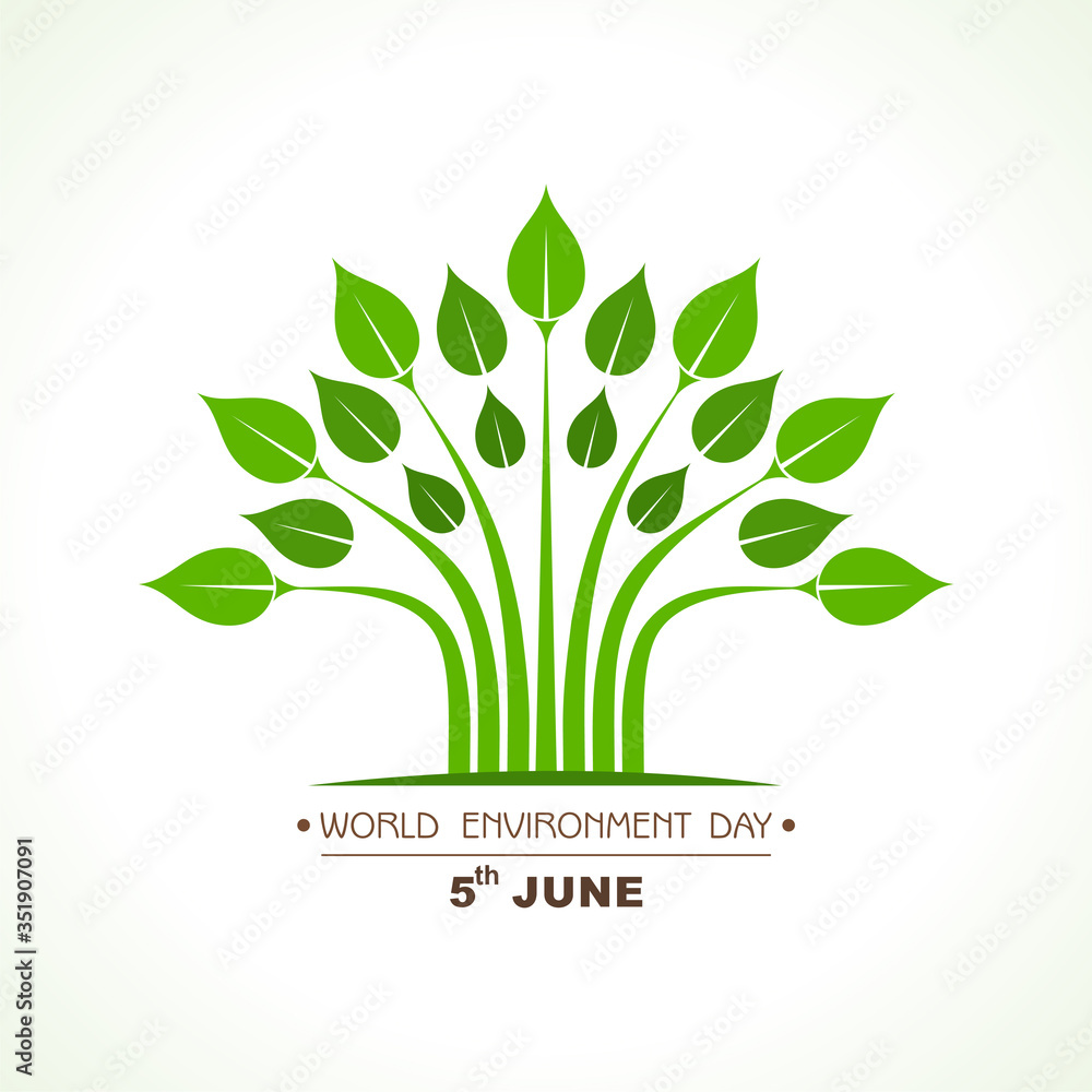 World Environment day concept logo design - 5th June World Environment ...