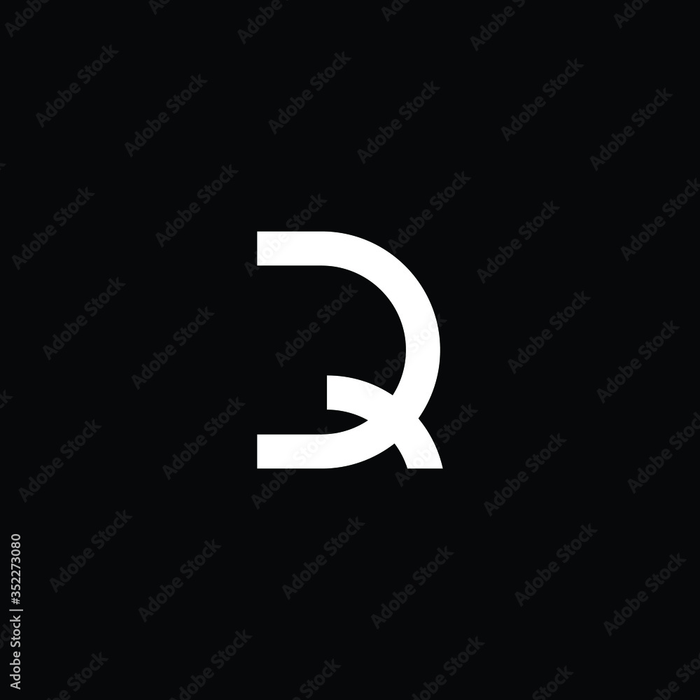 Professional Innovative Initial DQ logo and DQ logo. Letter DQ QD ...