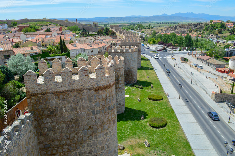 murallas de avila, avila, Castillo, palacio, fortaleza, alcázar ...