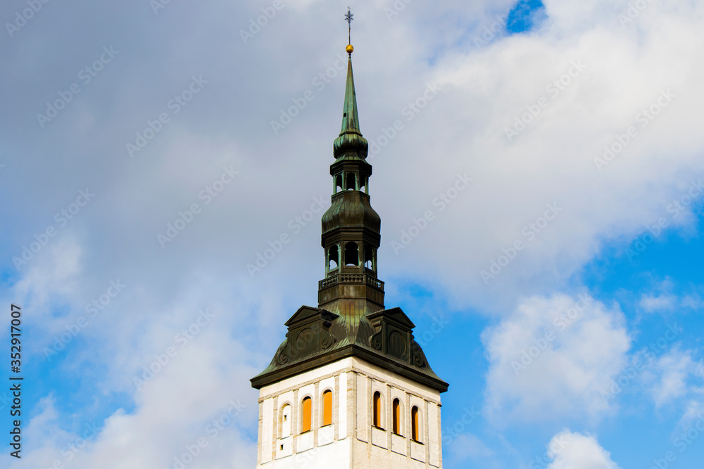 Photo Stock TALLINN, ESTONIA ,Building in the old town, famous ...