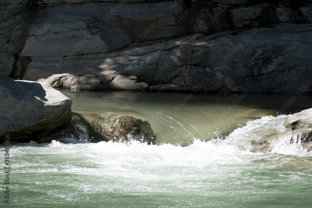 Tukuran waterfalls on Oriental Mindoro in the Philippines Stock Photo ...